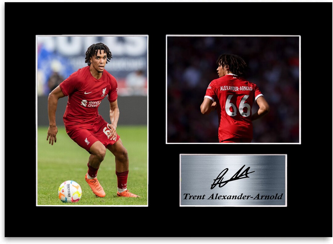 Trent Alexander-arnold Liverpool Football Player Signed Printed Gifts ...