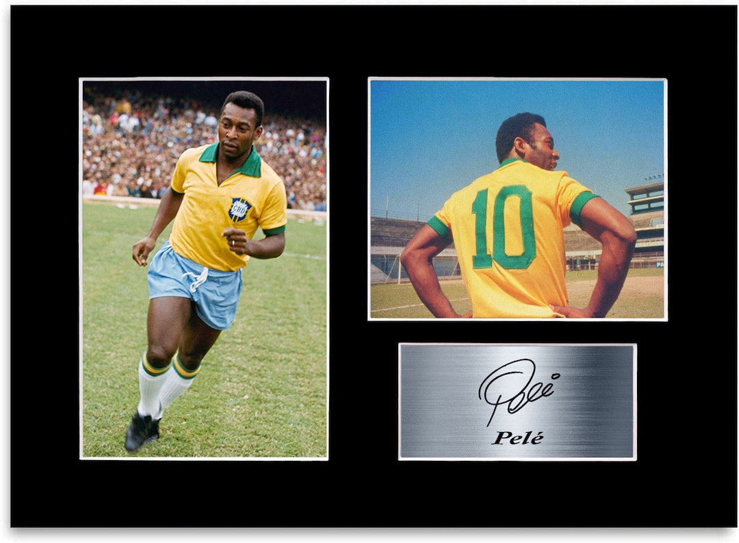 Pele Brazil Football Player Signed Printed Gifts Autograph - Etsy