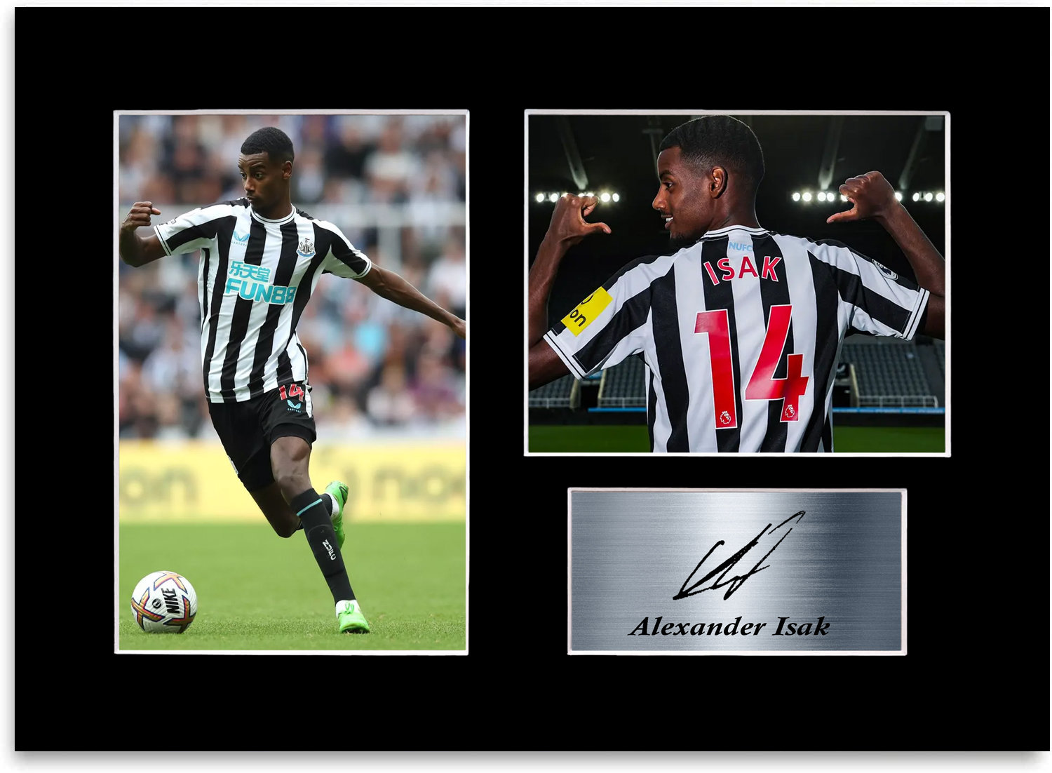 Alexander Isak Football Player Signed Printed Gifts Autograph Poster ...