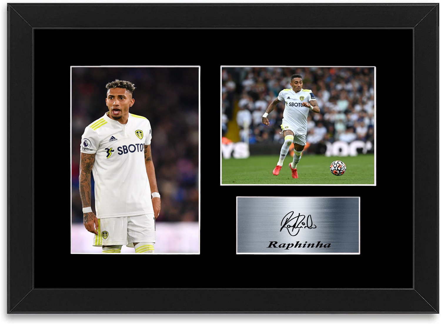 Raphinha Signiertes Geschenk Autogramm Poster für Fußball-Fans und ...