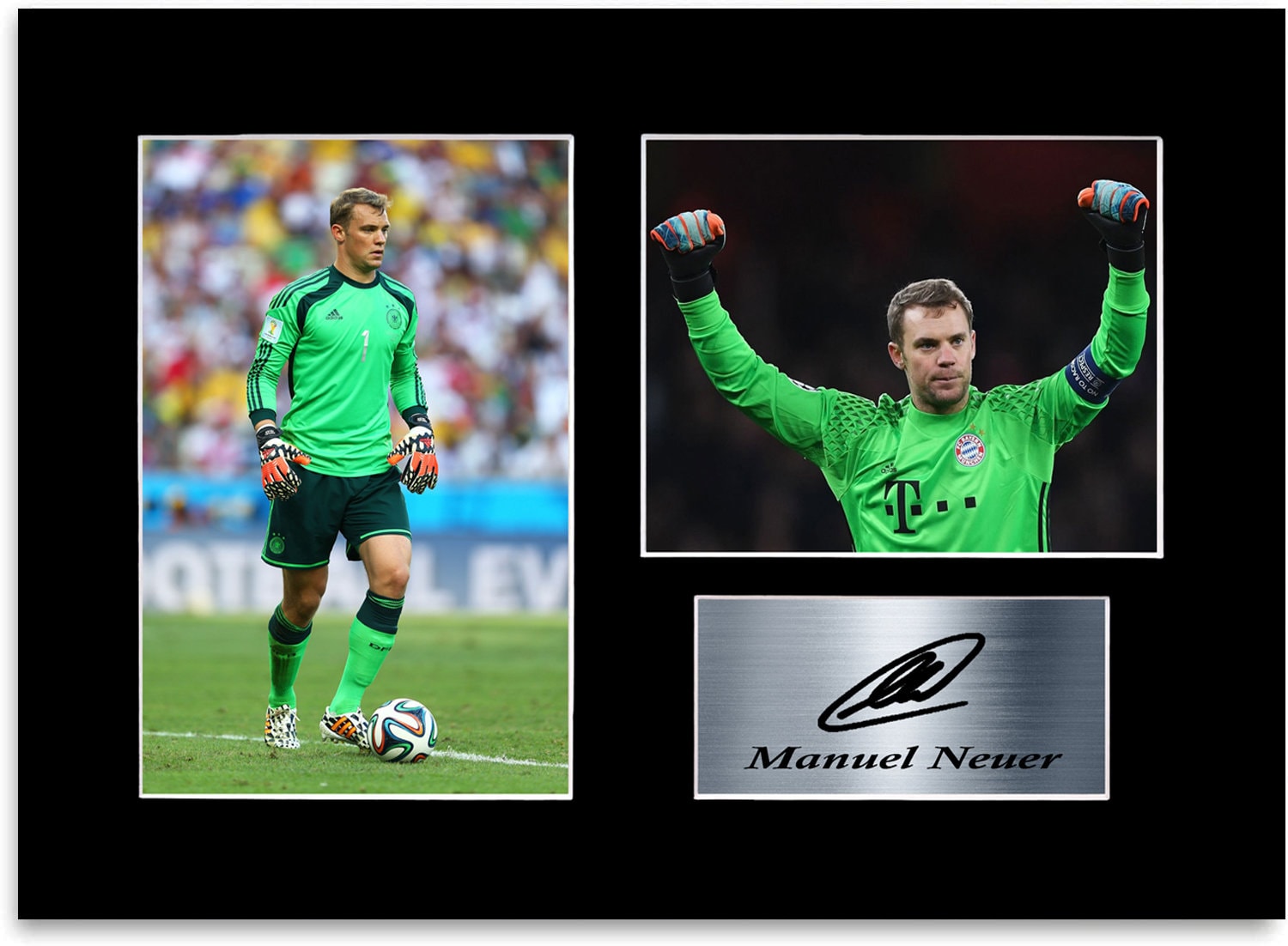 Manuel Neuer Signed Printed Gifts Autograph Poster for Football Fans ...