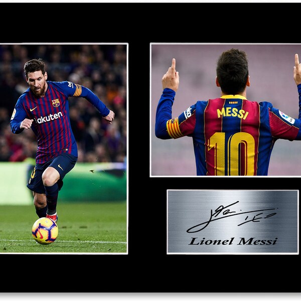 Lionel Messi Football Card - Etsy