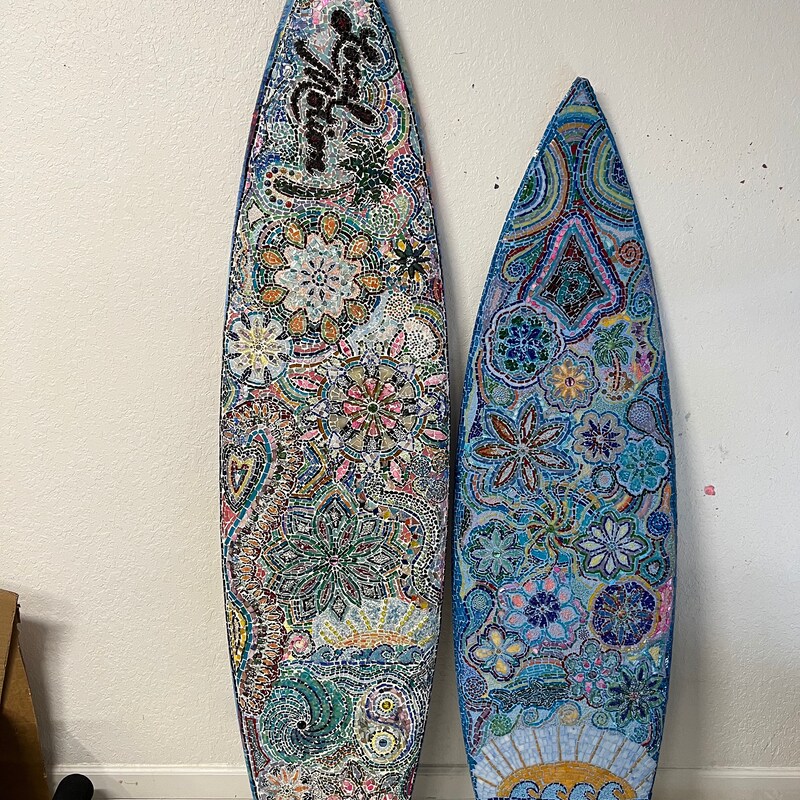 Mosaic Surfboard - Etsy