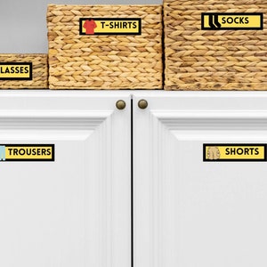 Yellow Printable Household Memory Labels for Dementia/memory Loss ...