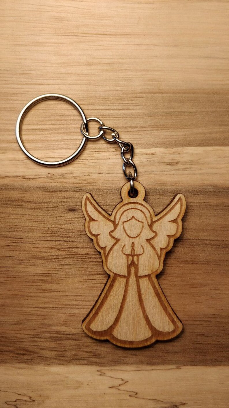 Angel Keychain and Ornament X2, Digital File, Laser Cut File, Svg, Pdf ...