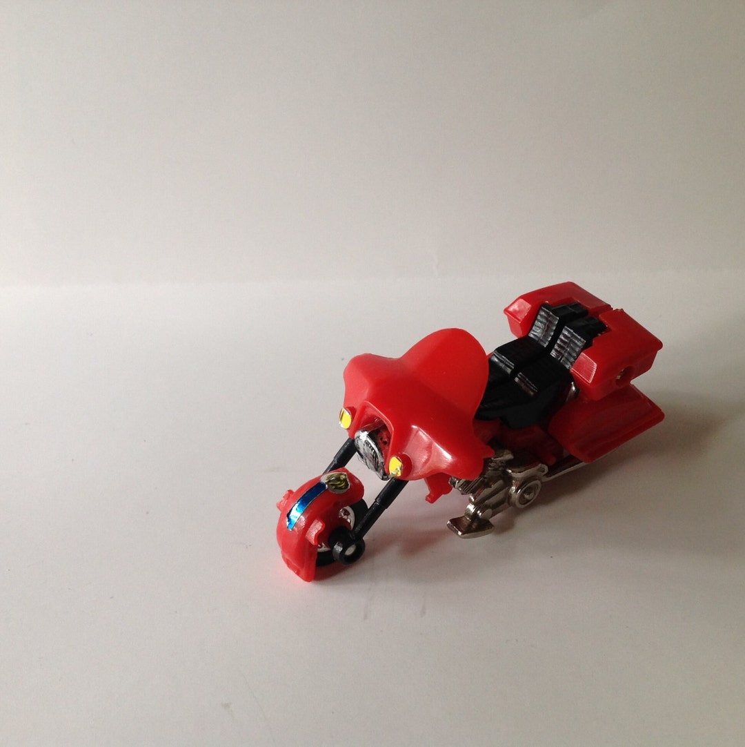 Vintage Bandai MINI GOBOT Red Motorcycle - Etsy
