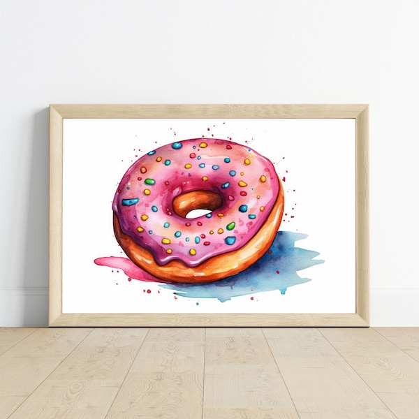 Pink Donut - Etsy