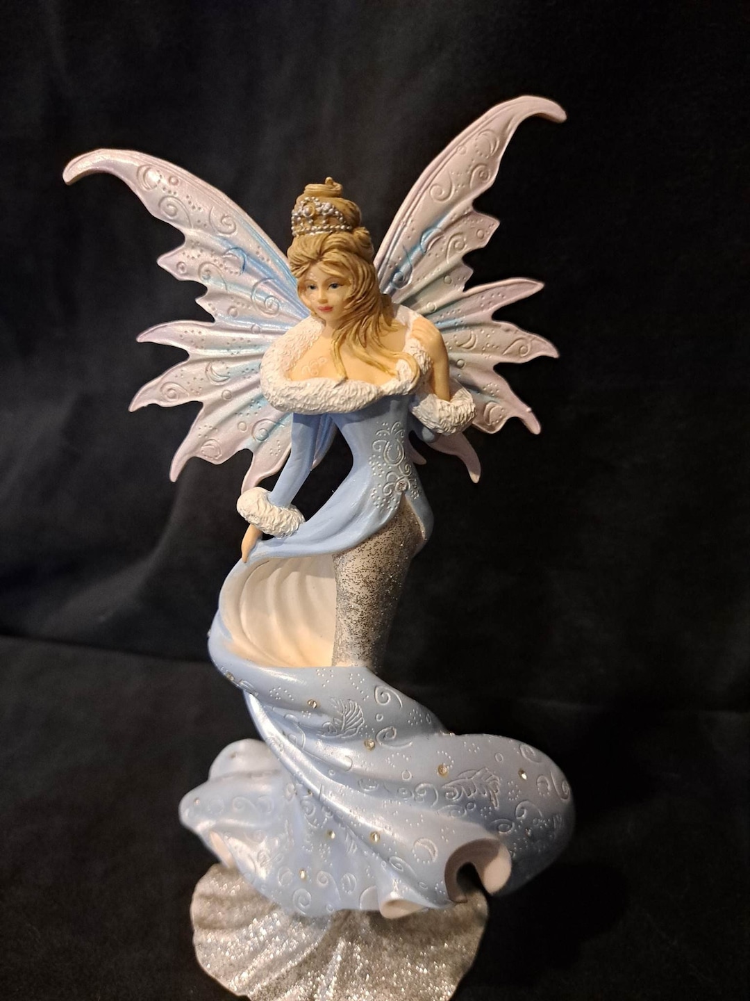 Crystalkiss Fairy Figurine by Hamilton Collection LTD Edition - Etsy