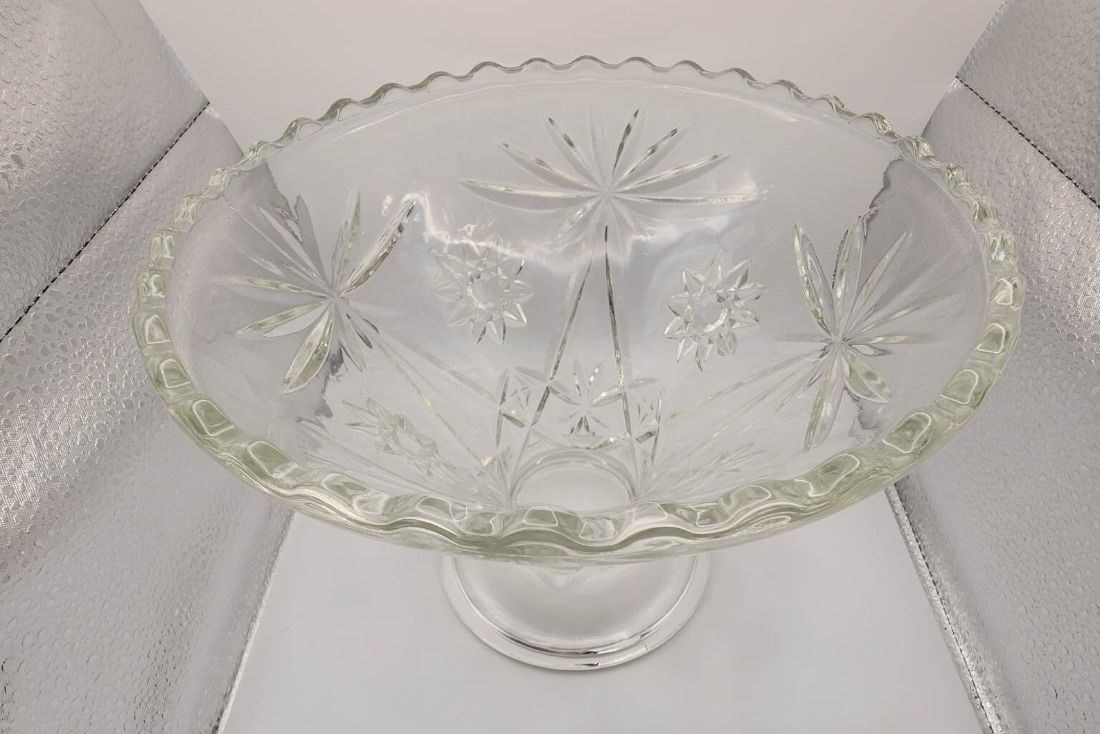 Anchor Hocking Early American Prescut EAPC Punch Bowl Base - Etsy