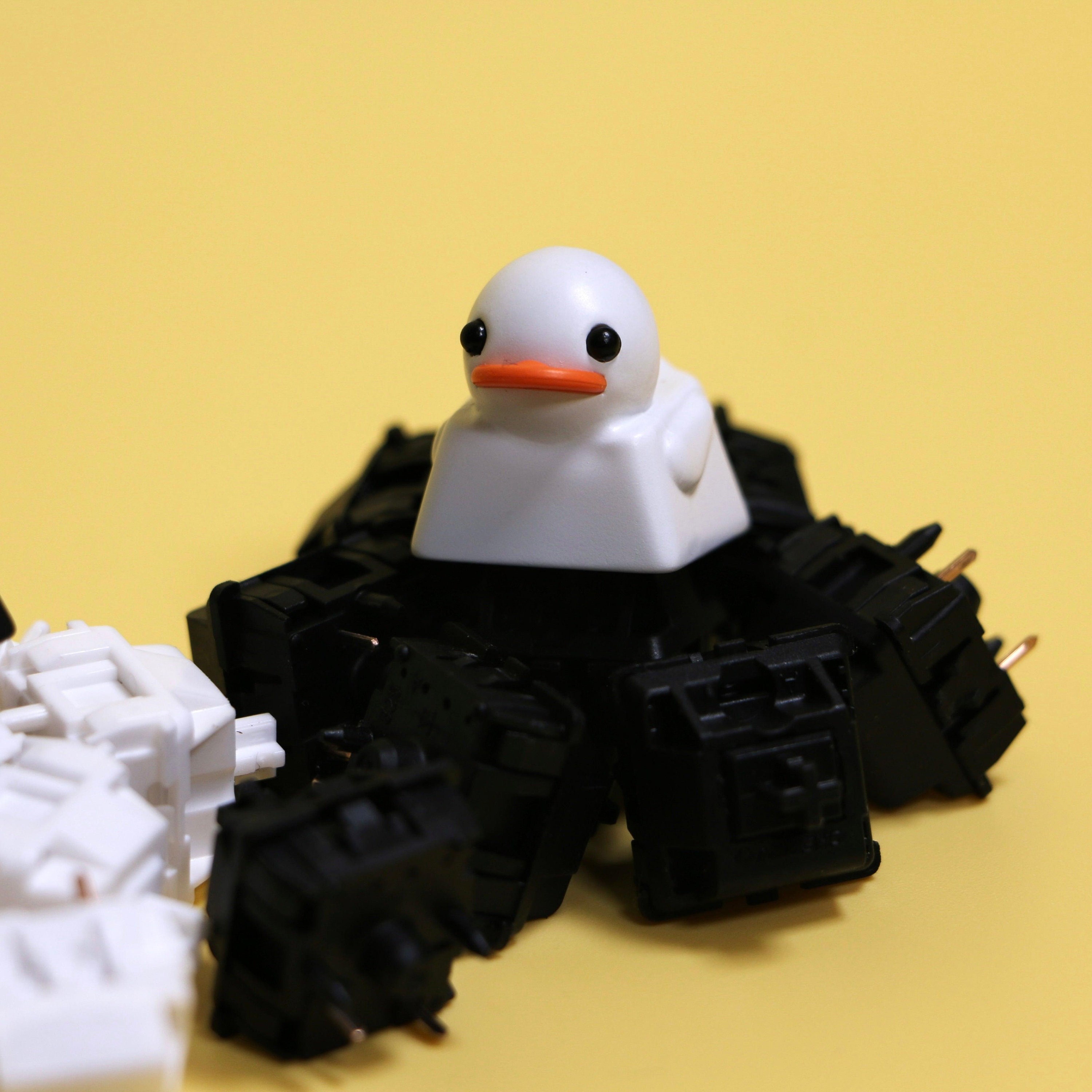 OG Duckey Keycap Black & White - Etsy