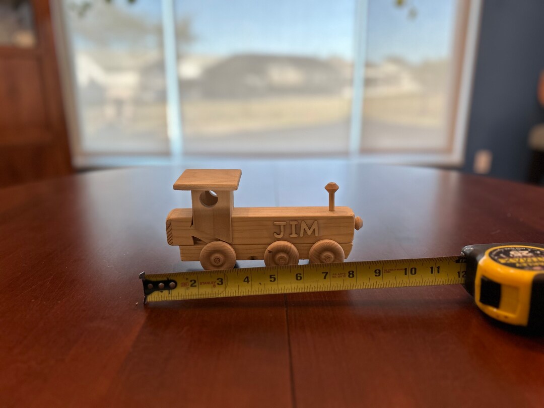 Handmade Wooden Whistle Train - Etsy