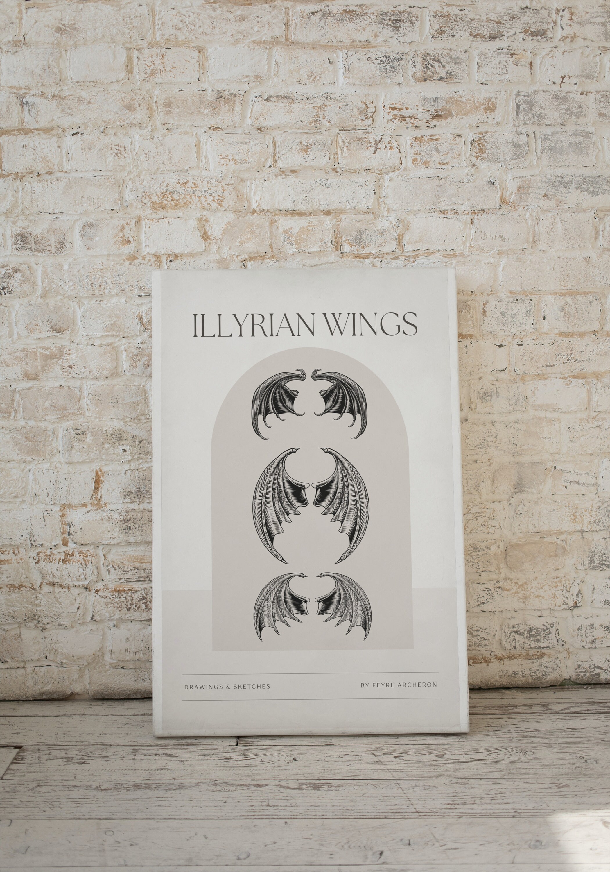 ACOTAR Rhysand Cassian and Azriel Digital Art Print Sarah - Etsy Australia