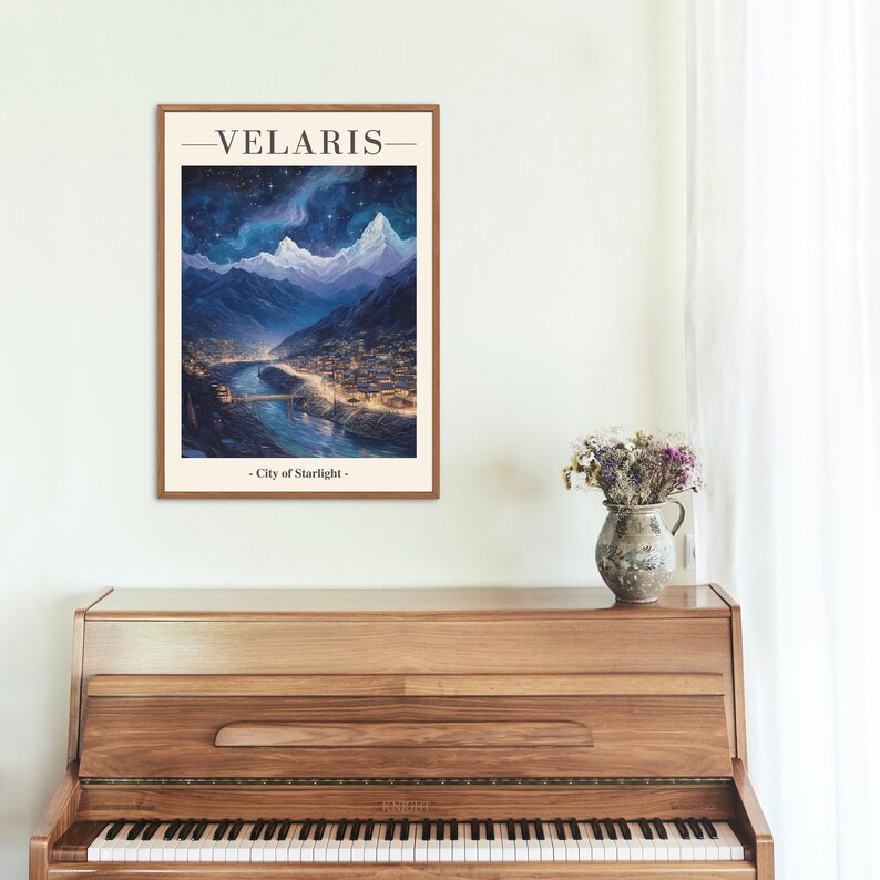 Velaris City of Starlight Print Velaris ACOTAR Print Night - Etsy Australia