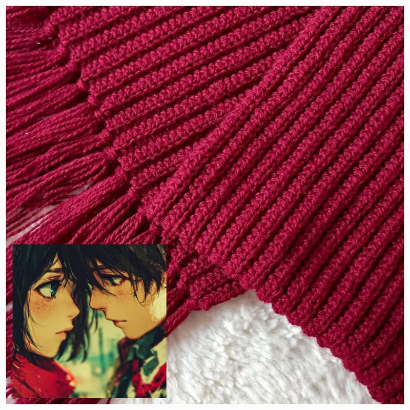 Mikasa Scarf - Etsy
