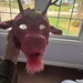 Sakura Eastern Dragon Mask for Costumes Fursuits or Therians - Etsy