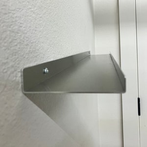 Simple Custom Shelf With Lip - Stainless Steel Finish - Etsy