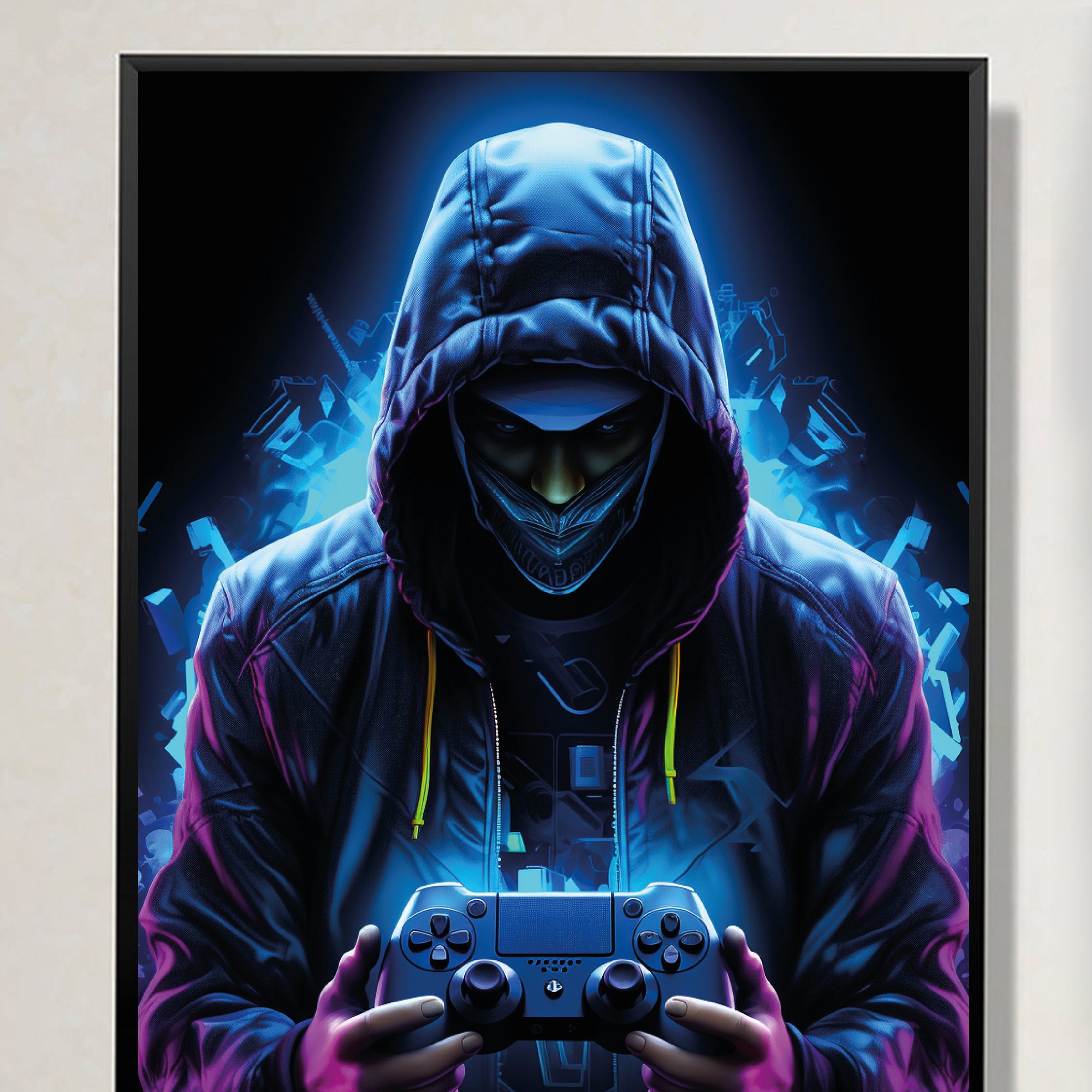 Gaming Gamer Poster Printable Video Game Wall Art Digital - Etsy