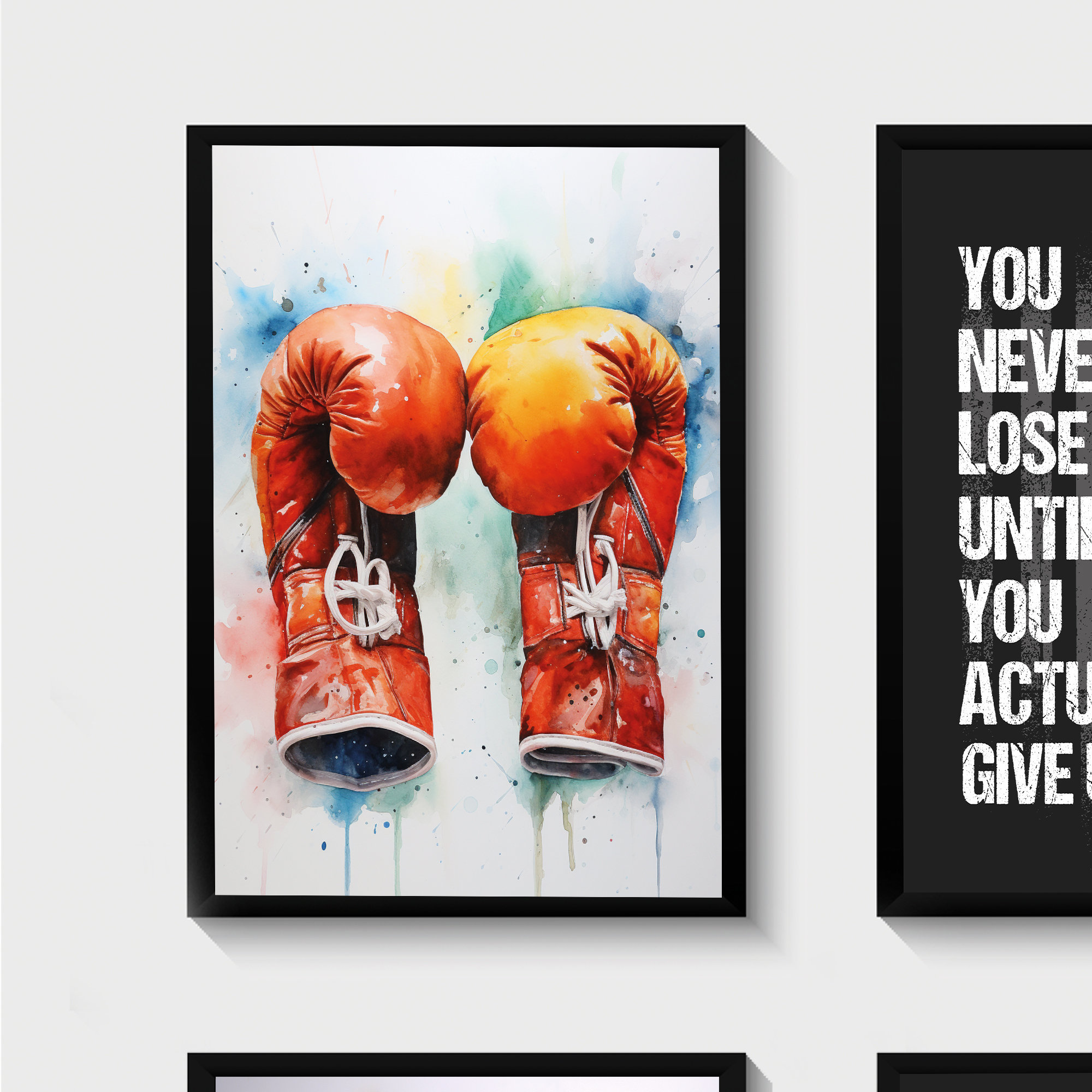 Boxing Prints Set of 6 Boxing Print Boxing Posters Teen - Etsy