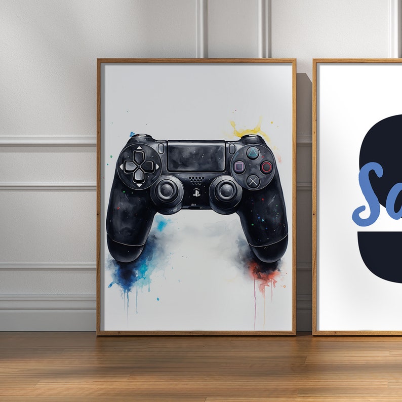 Gaming Print, Gamer Gift, Set of 3 Gaming Prints, Personalised Gaming ...