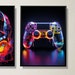 Gaming Wall Art, Set of 6 Gaming Prints, Gaming Room Decor, Boys ...