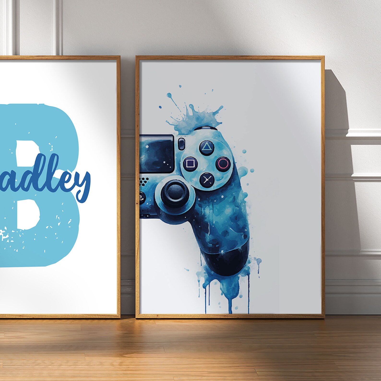 Gaming Prints, Gamer Gift Set of 3, Gaming Prints Personalised, Games ...