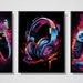Gaming Wall Art, Set of 3 Gaming Prints, A3 and A4 Gamer Art, Games ...