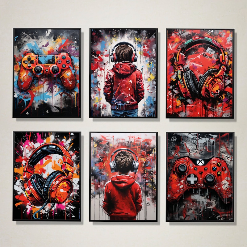 Gaming Wall Art - Etsy