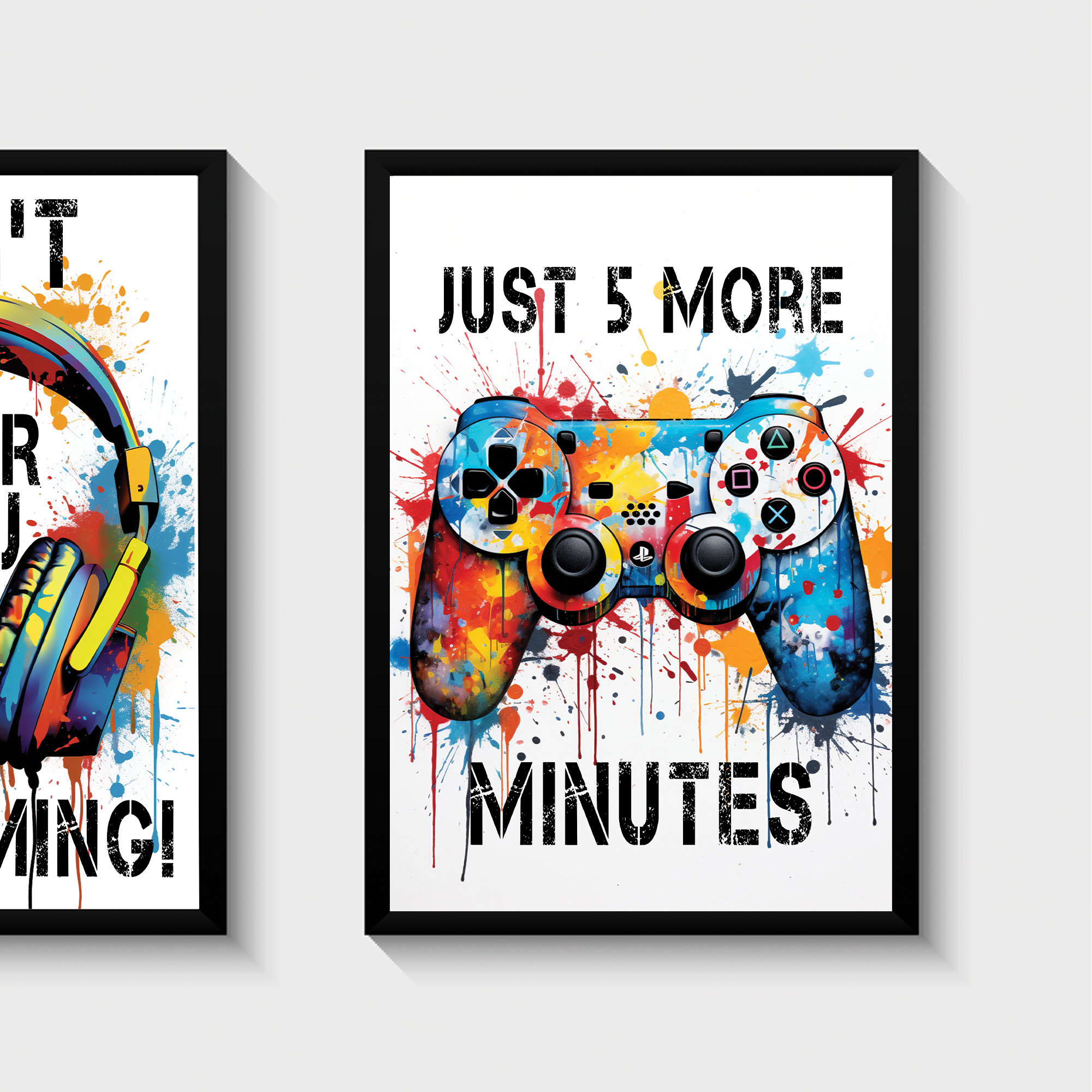 Set of 3 Gaming Prints Gaming Poster Gaming Prints Gamer - Etsy Australia