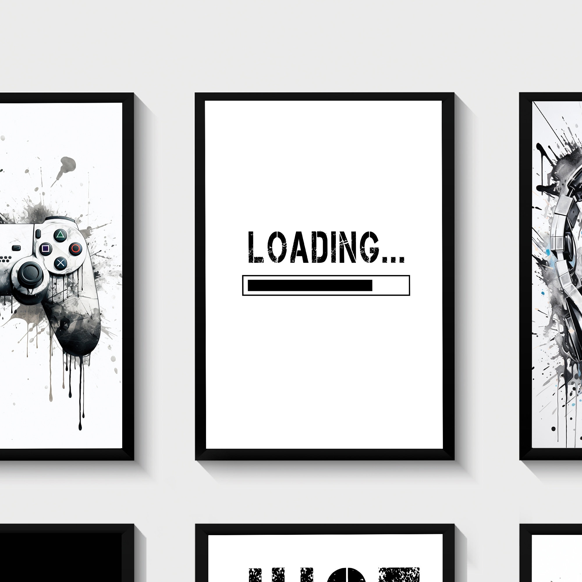 Gaming Prints, Gamer Poster, Gaming Decor, Gaming Gift, Games Room Wall ...