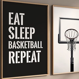 Basketball Prints, Basketball Poster, Boys Bedroom Decor, Gift for Boys ...