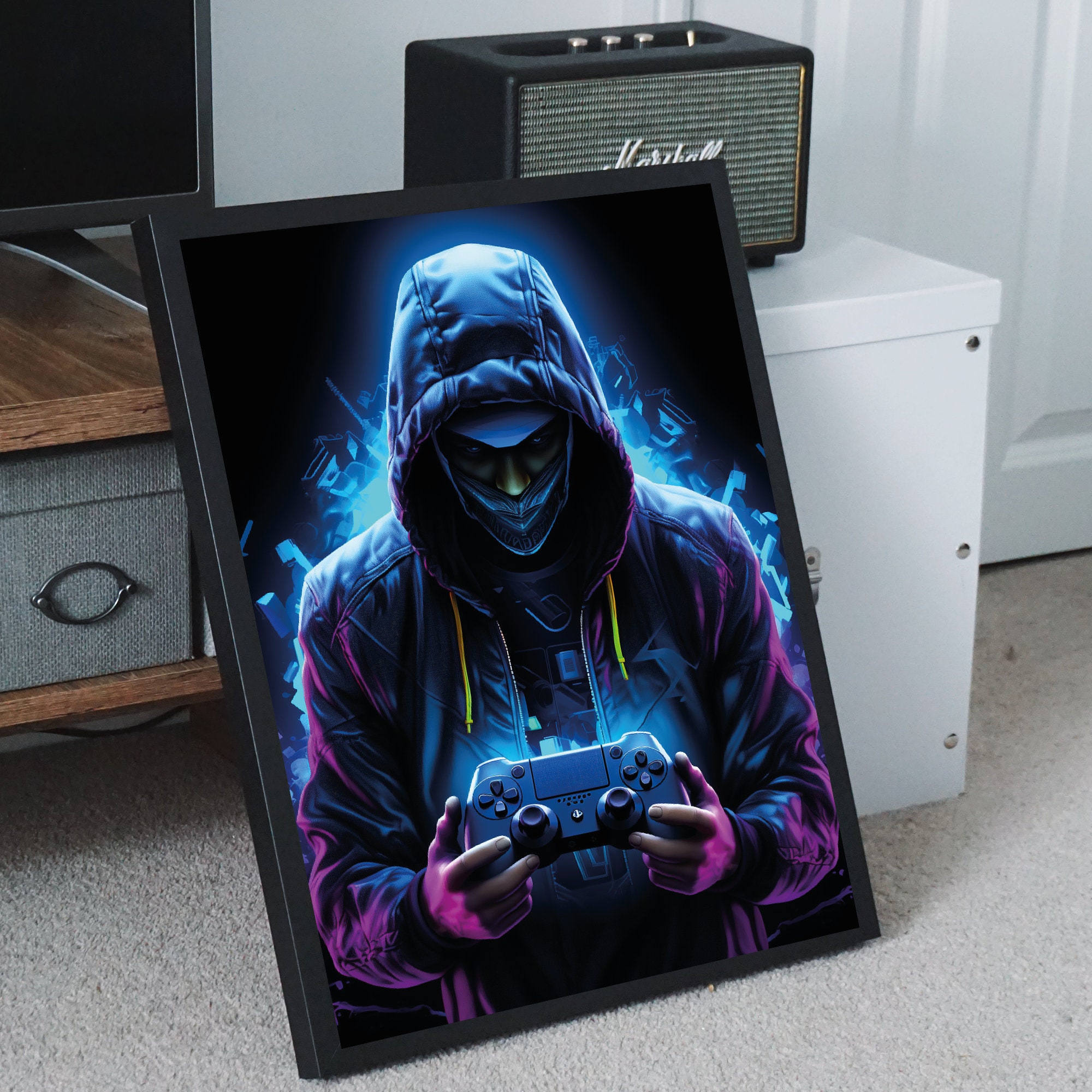 Gaming Gamer Poster Printable Video Game Wall Art Digital - Etsy