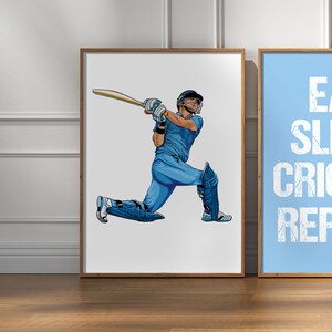 Cricket Posters, Set of 3 Cricket Prints, Cricket Wall Art, Cricket ...