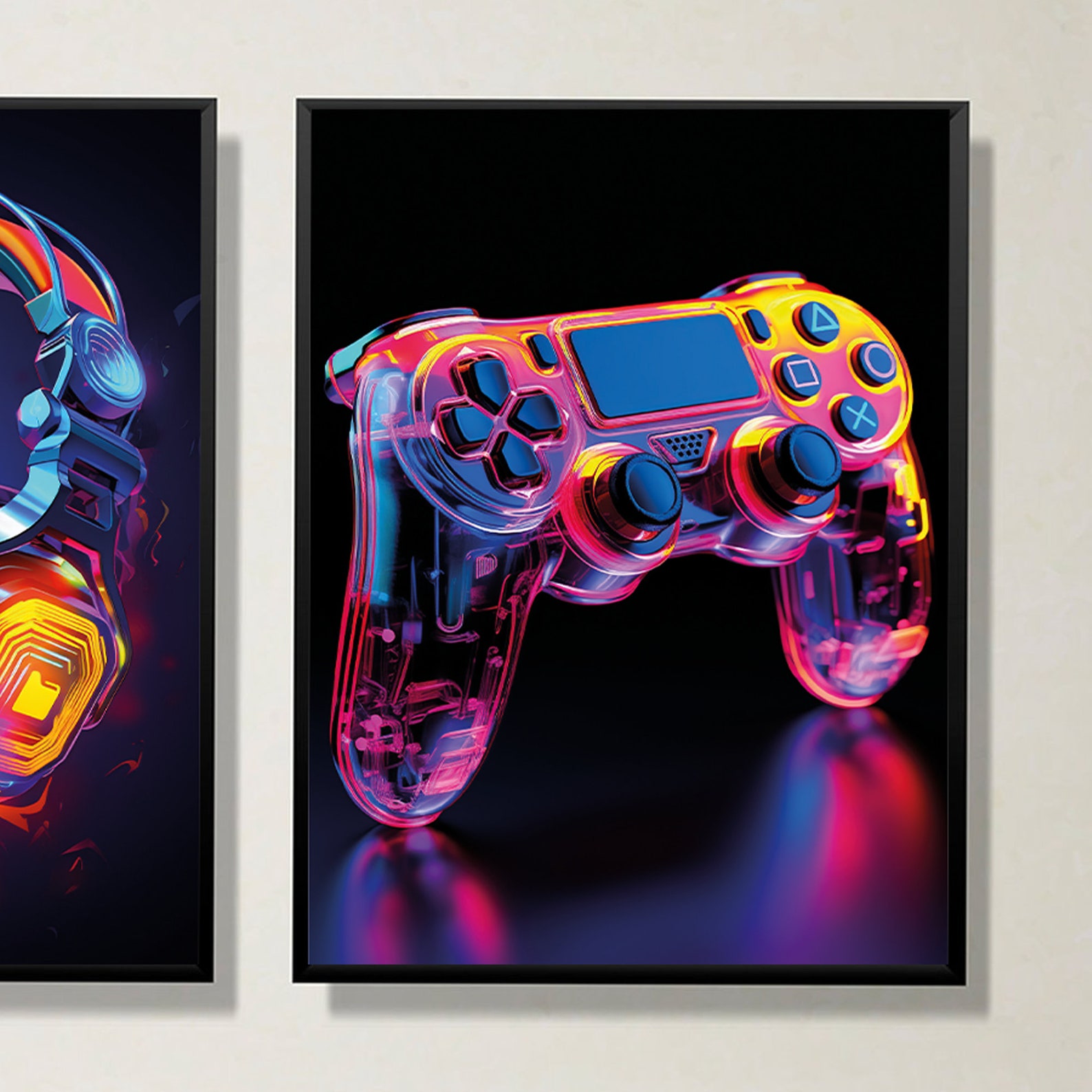 Gaming Wall Art, Set of 6 Gaming Prints, Gaming Room Decor, Boys ...