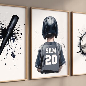 Personalized Baseball Posters, Personalized Baseball Prints, Custom ...