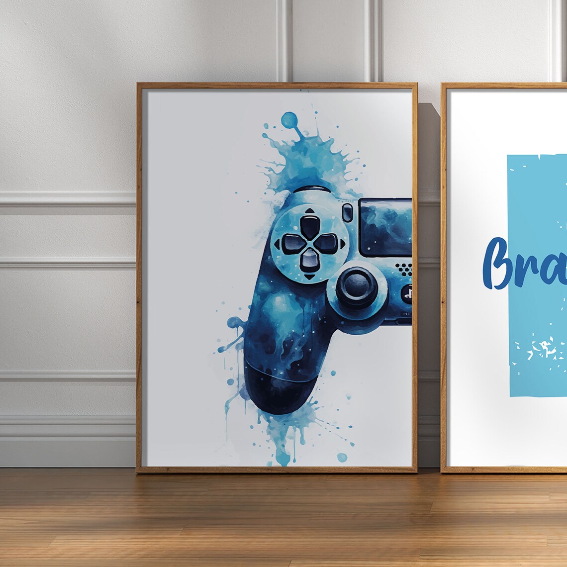 Gaming Prints, Gamer Gift Set of 3, Gaming Prints Personalised, Games ...