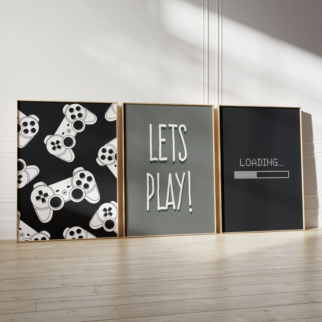 Gaming Poster, Gaming Prints, Gaming Wall Art, Gaming Room Decor, Gamer Gift Gaming Posters ...