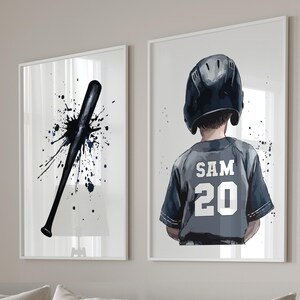 Personalized Baseball Posters, Personalized Baseball Prints, Custom ...