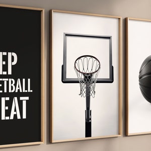 Basketball Prints, Basketball Poster, Boys Bedroom Decor, Gift for Boys ...