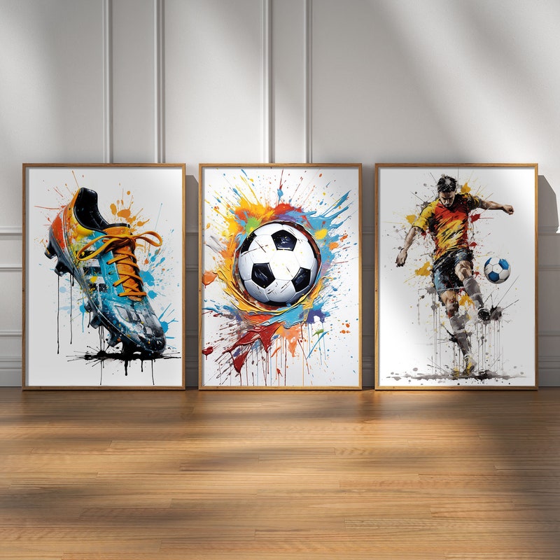 Soccer Prints - Etsy