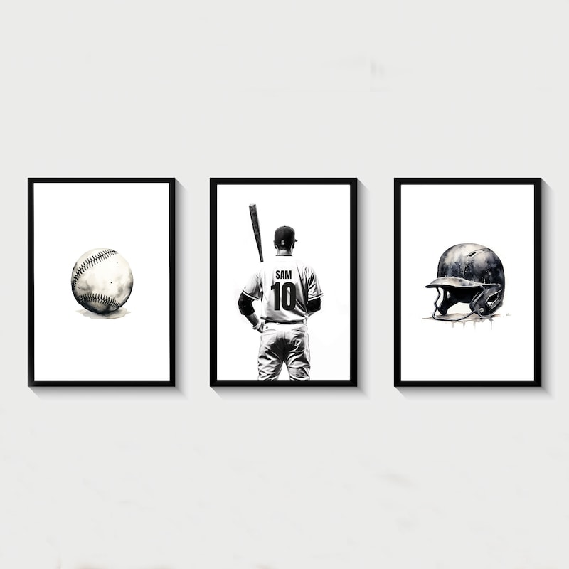 Baseball Prints - Etsy