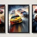 Racing Wall Art Prints, A3 A4 Racing Prints, Nascar Prints, Racer Gifts ...