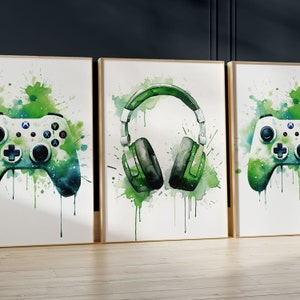Gaming Prints Digital, Gaming Poster, Gamer Gift, Boys Bedroom Print ...