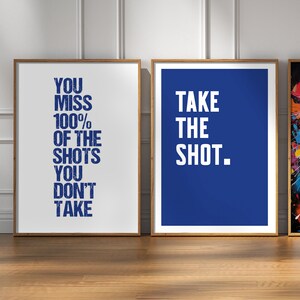 Basketball Poster Set, Dorm Room Print, Basketball Gifts, Gift for ...
