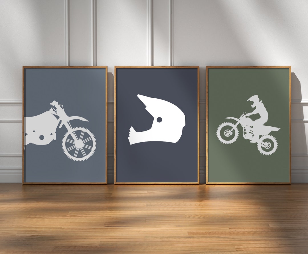 Motocross Prints, Motocross Wall Art, Digital Download, Motocross ...