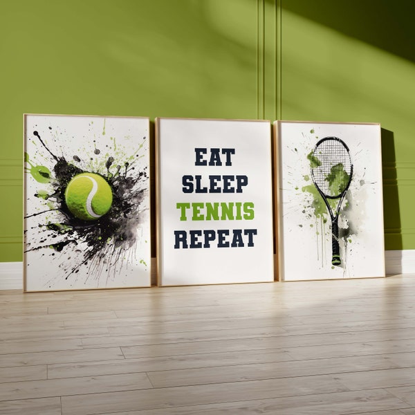 Tennis Poster - Etsy