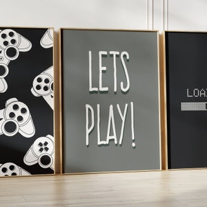 Gaming Poster, Gaming Prints, Gaming Wall Art, Gaming Room Decor, Gamer ...