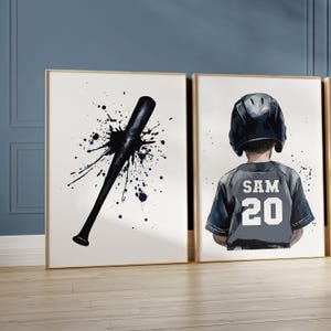 Personalized Baseball Posters, Personalized Baseball Prints, Custom ...