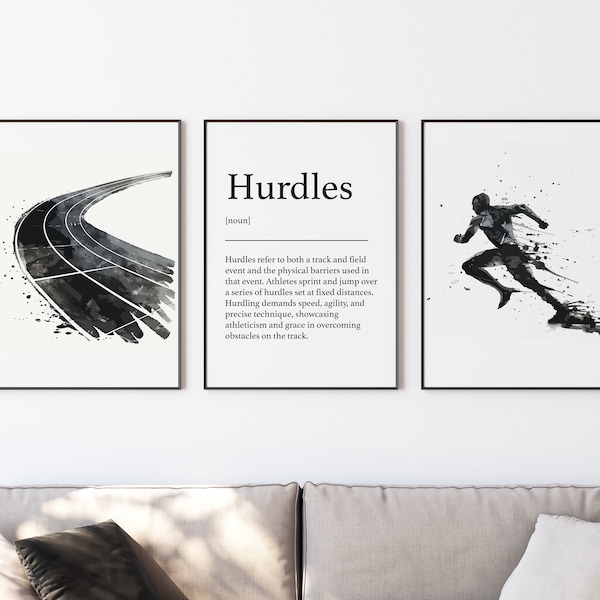 Running Wall Decor - Etsy