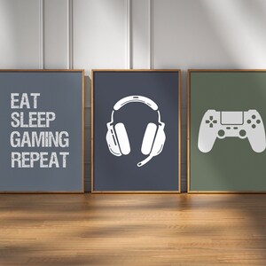 Gaming Prints, Gamer Decor, Gamer Wall Art, Teen Room Prints, Boys ...