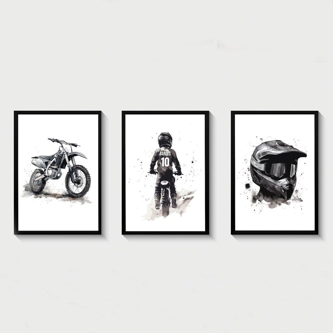 Printable Motocross Prints, Dirt Bike Prints, Motorcycle Print ...